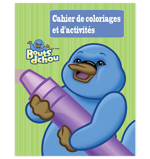 Cahier de coloriages et d'activités