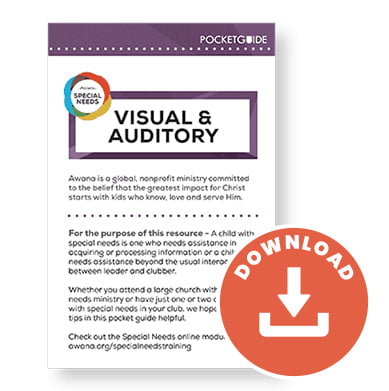Special Needs Pocket Guide: Visual & Auditory (Download)